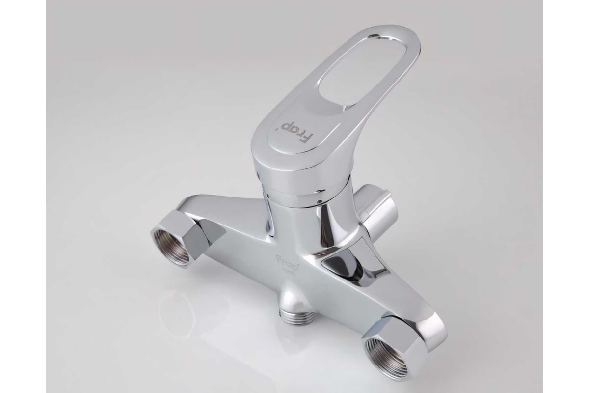 Смеситель для ванны и умывальника FRAP 40к F22004 б/отв L-нос 30 см ...