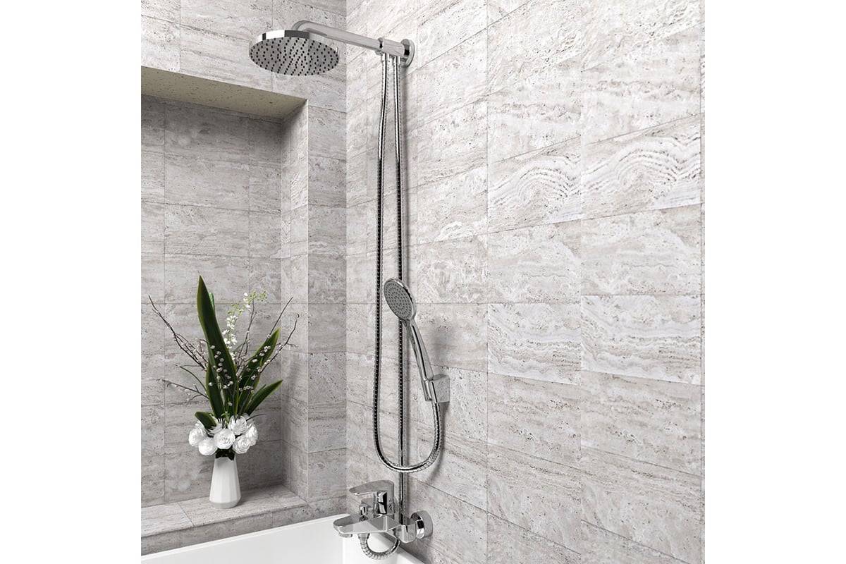 Смеситель для ванны Paini Parallel, хром 47CR111LMKM - выгодная цена, отзывы, характеристики ...