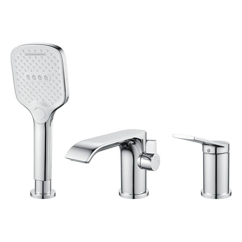 Встроенный смеситель на борт ванны Shevanik 3 в 1 S4112 - выгодная цена ...