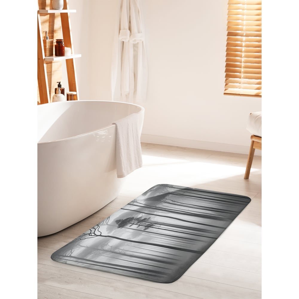 Коврик для ванной комнаты и туалета противоскользящий JoyArty "Туманность" 60x100 см bath_sd3470 ...