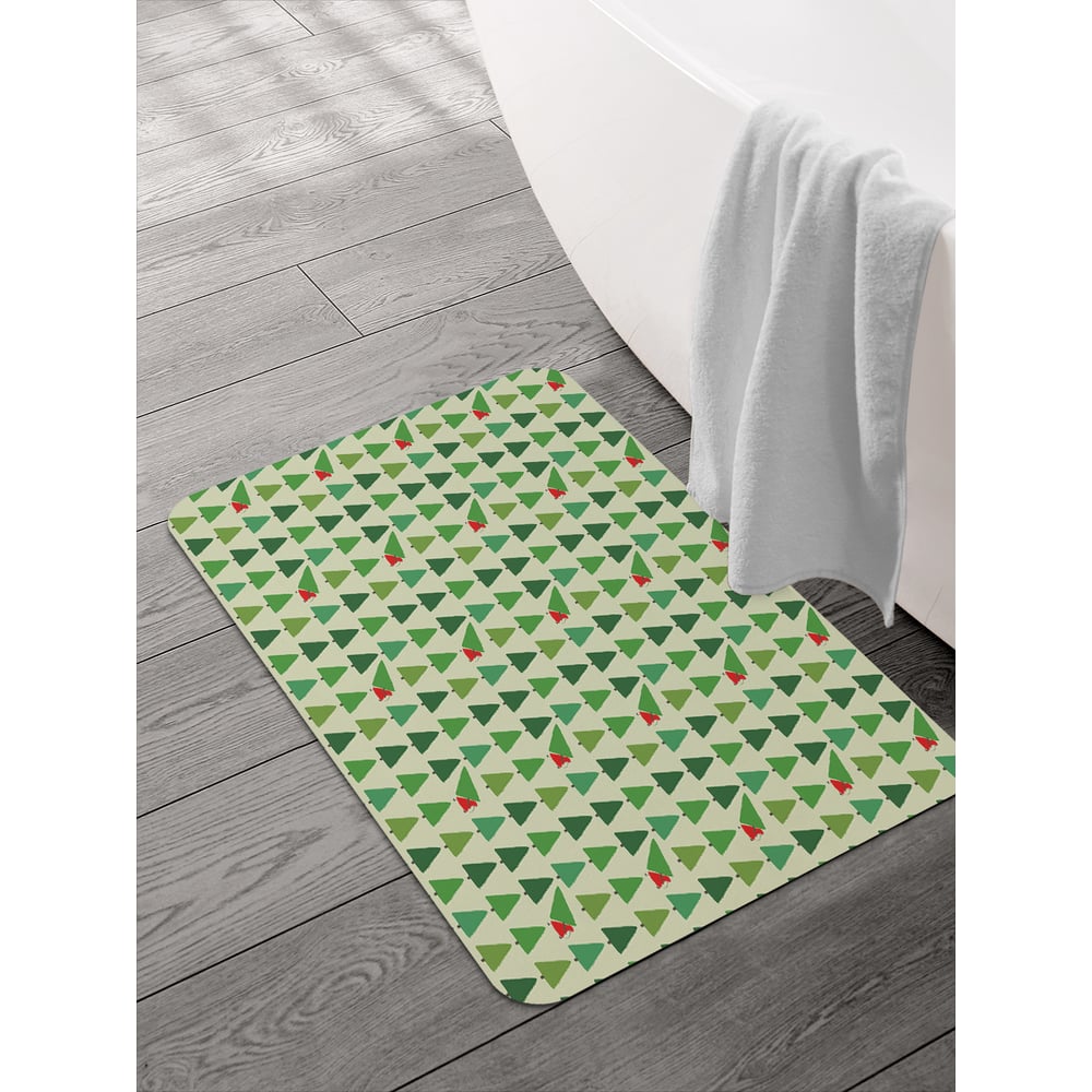 Коврик для ванной и туалета JOYARTY 58x38 см Украли ёлку sbmrec_427867_58x38 - выгодная цена ...