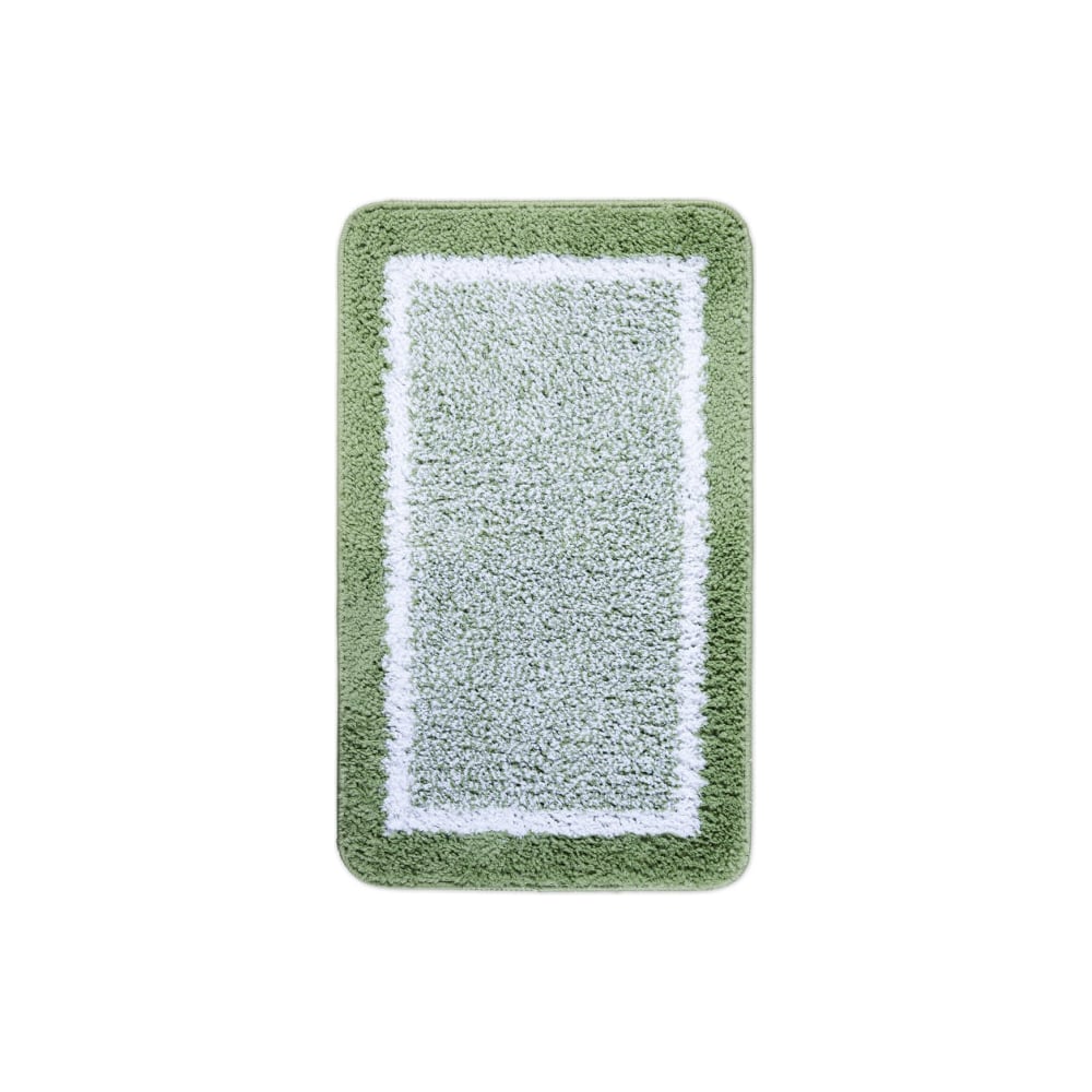 Коврик из микрофибры Aquarius Рамка 45х75 см, оливковый HDRR66743 ...