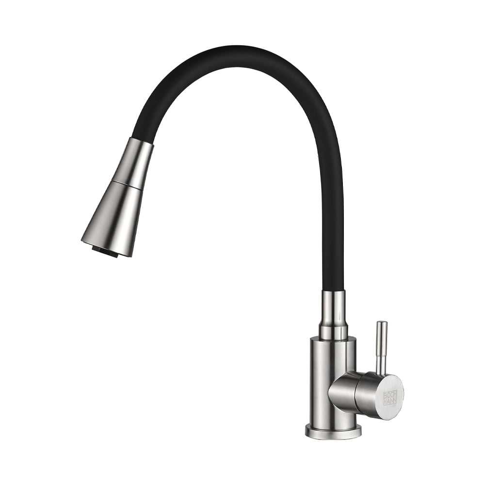 Смеситель для кухни BOCH MANN MIA BN с гибким изливом цвет матовый ...