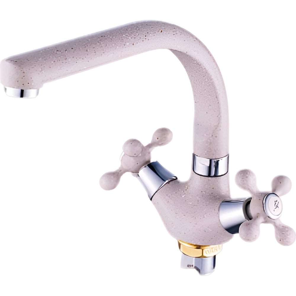 Смеситель для кухни ECONOCE вентильный (тип I) 230 серый EC0236 - выгодная цена, отзывы ...