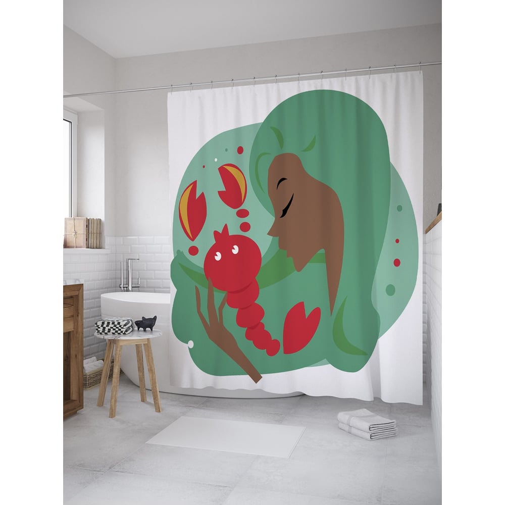 Штора для ванной JoyArty sc_60295 - выгодная цена, отзывы, характеристики, фото - купить в ...