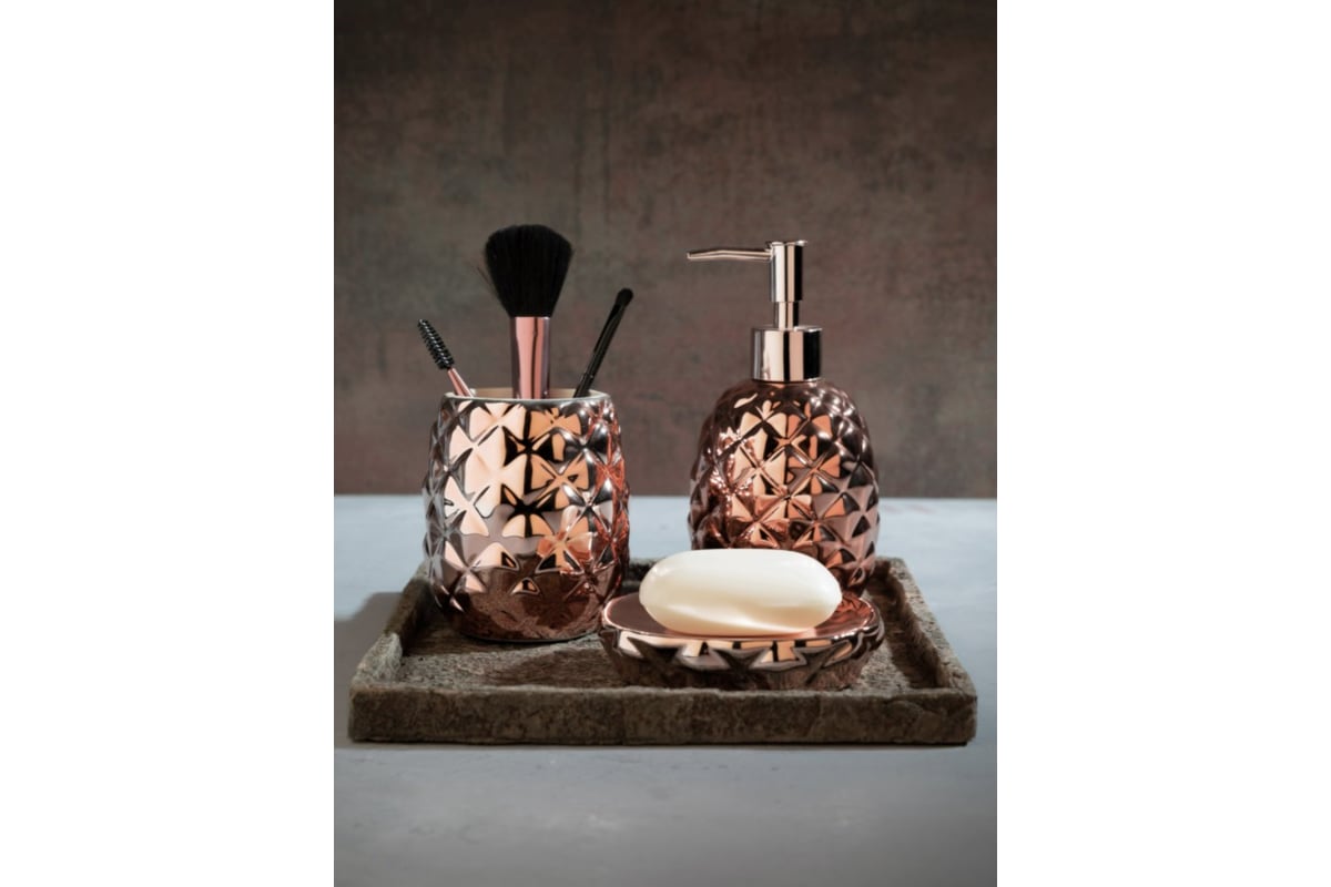 Дозатор для жидкого мыла AXENTIA Copper из доломита 128205 - выгодная ...