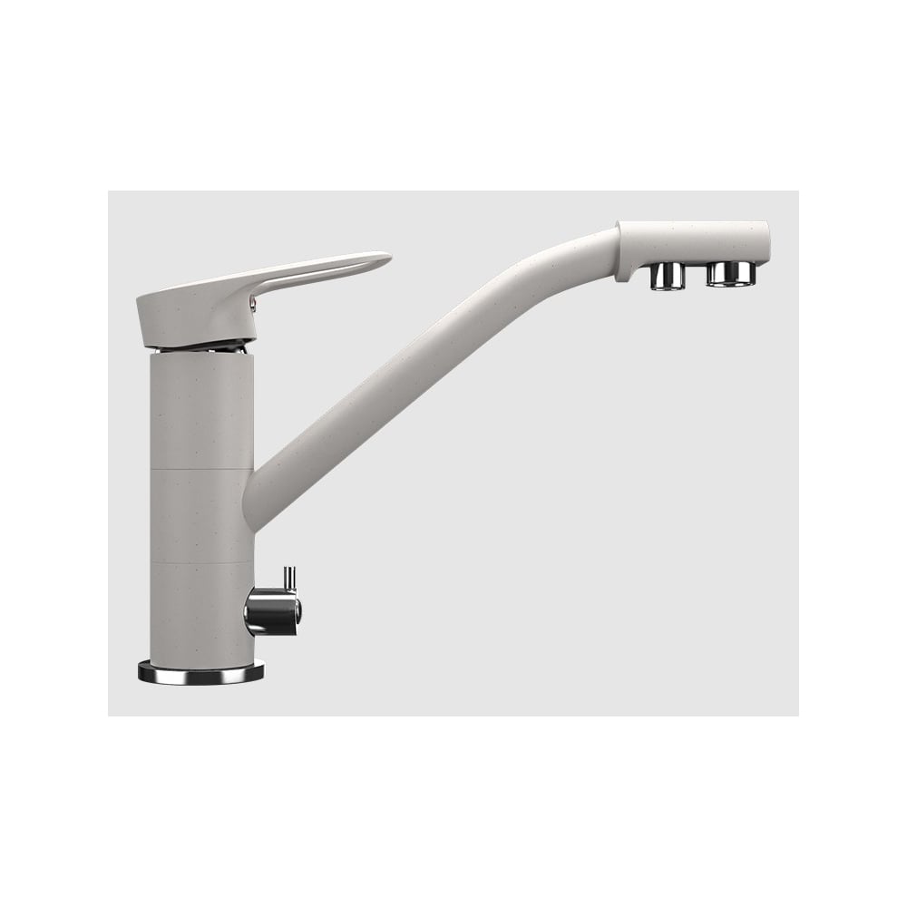 Смеситель для кухни ULGRAN U-010 цвет: белый U-010-331 - выгодная цена ...