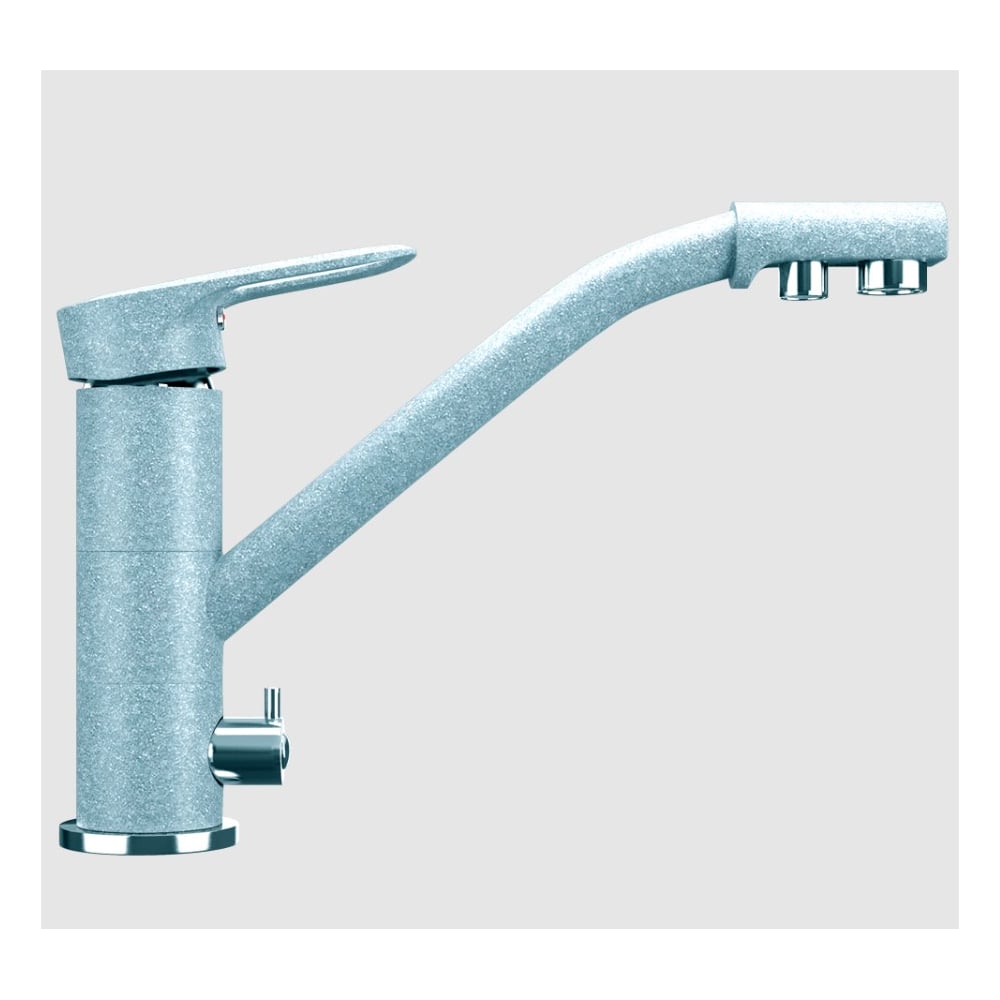 Смеситель для кухни ULGRAN U-010 цвет: графитовый U-010-342 - выгодная ...