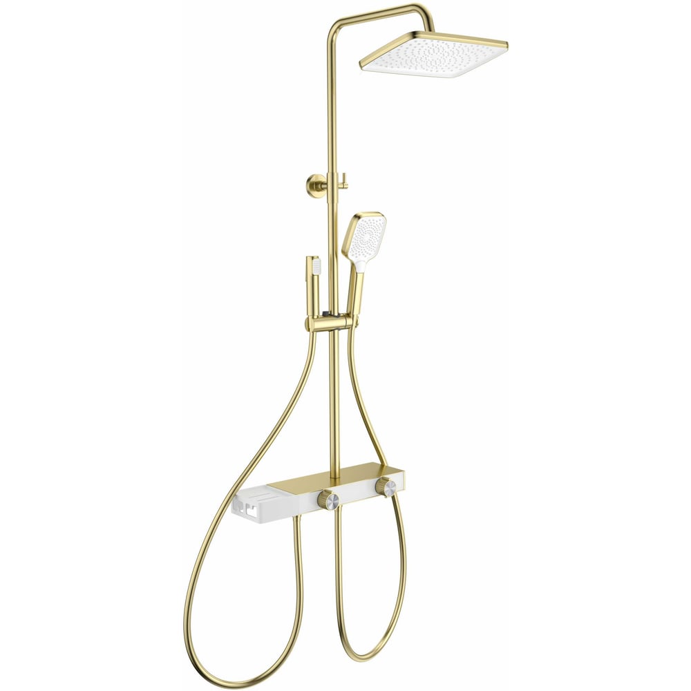 Душевая система с техническим душем и термостатом Wonzon & Woghand ...