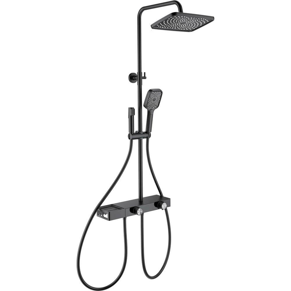 Душевая система с техническим душем и термостатом Wonzon & Woghand ...