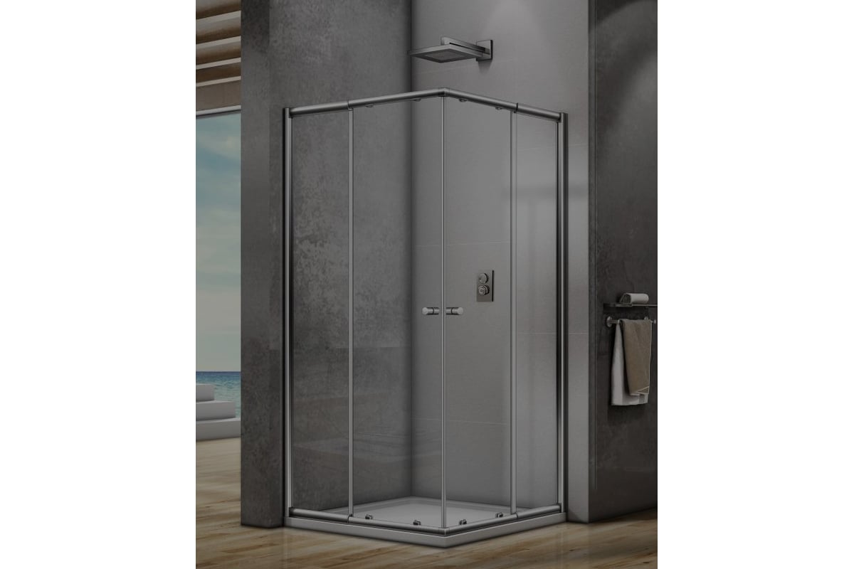 Душевое ограждение Good Door LIRA CR-100-C-CH ЛИ00007 - выгодная цена ...