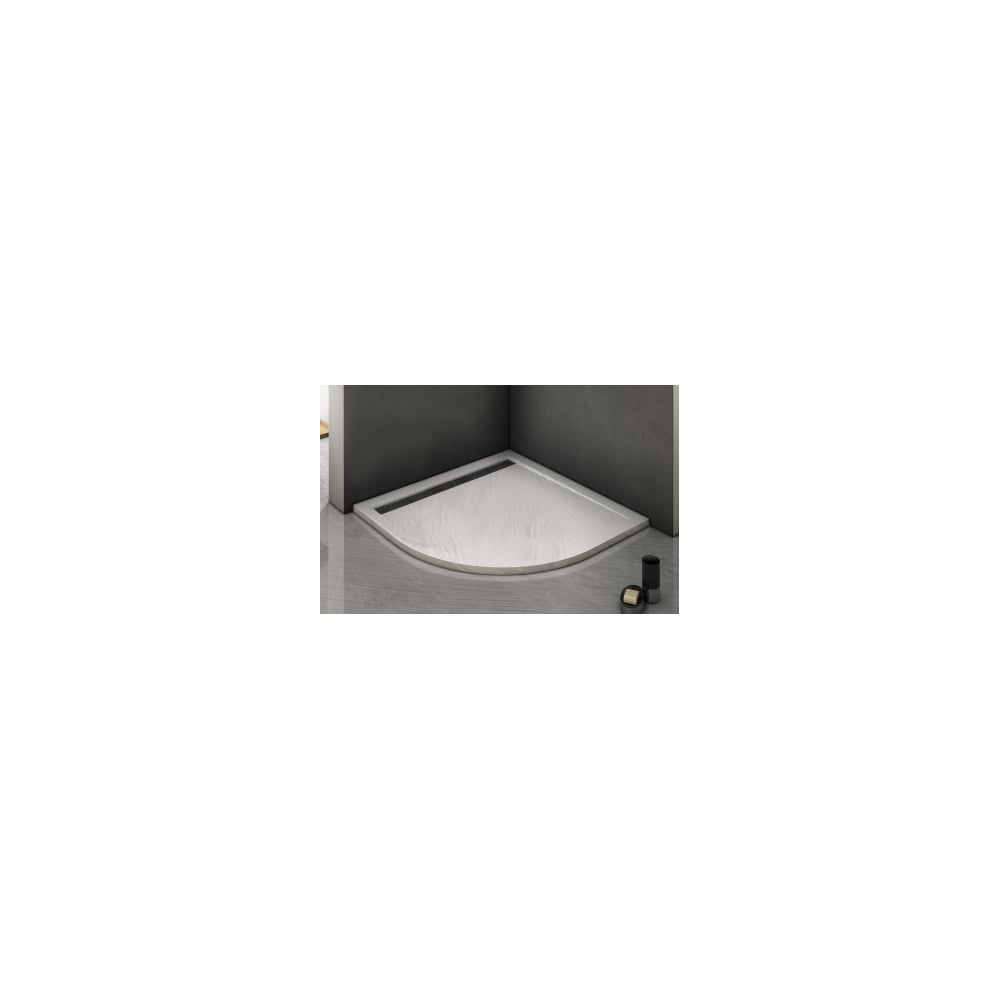 Душевой поддон с сифоном WeltWasser WW TRR 100 STONE-WT белый ...