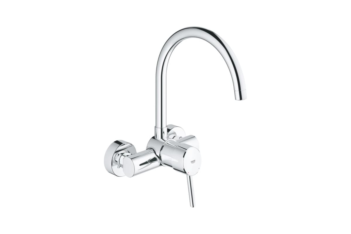 Настенный смеситель для мойки GROHE Concetto New 32667001 - выгодная ...