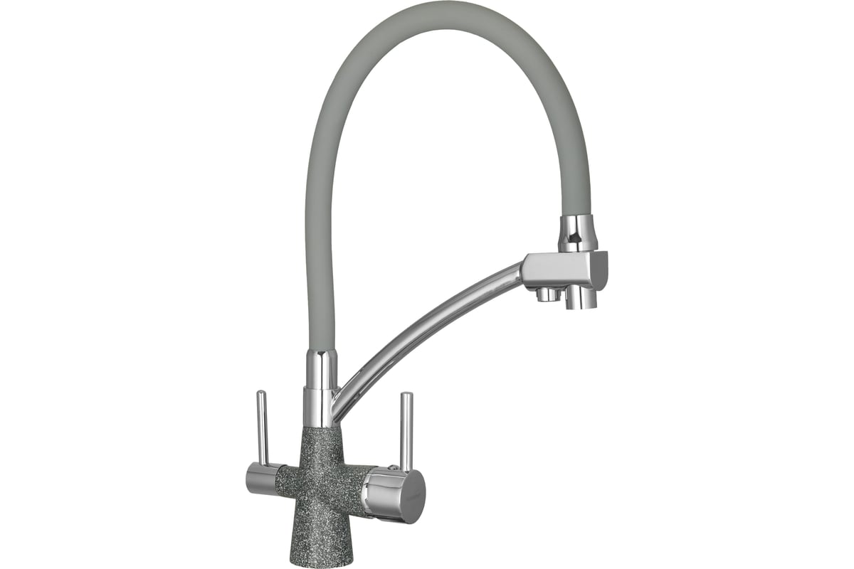 Смеситель WISENT для кухни с гибким изливом и подводкой питьевой воды ...