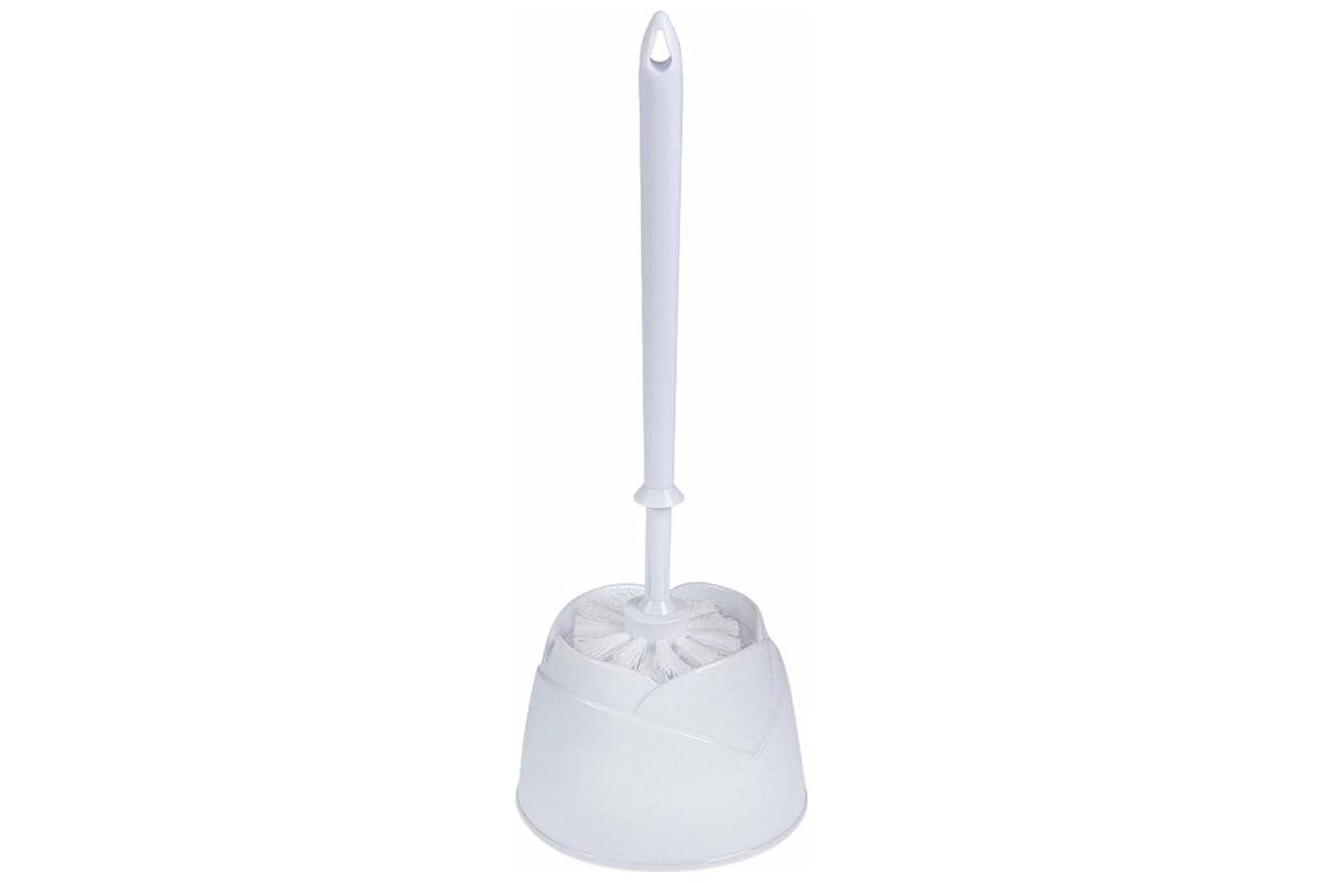 Ерш для унитаза OfficeClean с подставкой, пластик, белый 303066 ...
