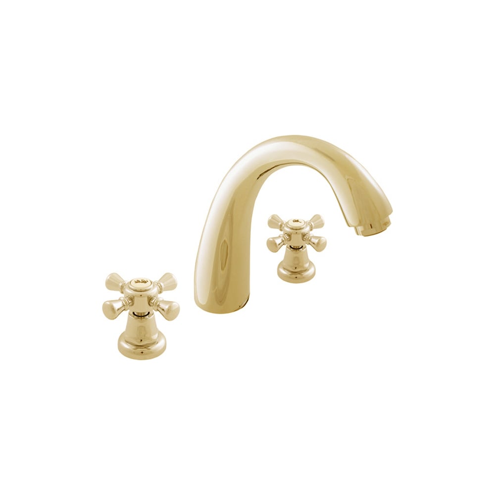 Смеситель для умывальника RavSlezak MORAVA RETRO на три отверстия ...