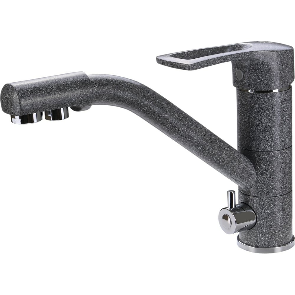 Смеситель для кухни VIGRO VG905 темно-серый - выгодная цена, отзывы ...