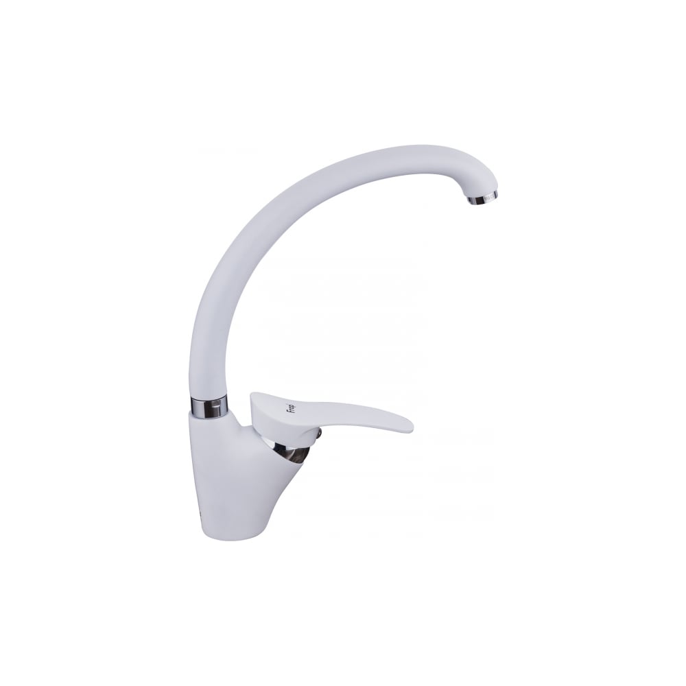 Смеситель для кухни Frap 40к F4101-12 боковая, белый 538220 - выгодная цена, отзывы ...