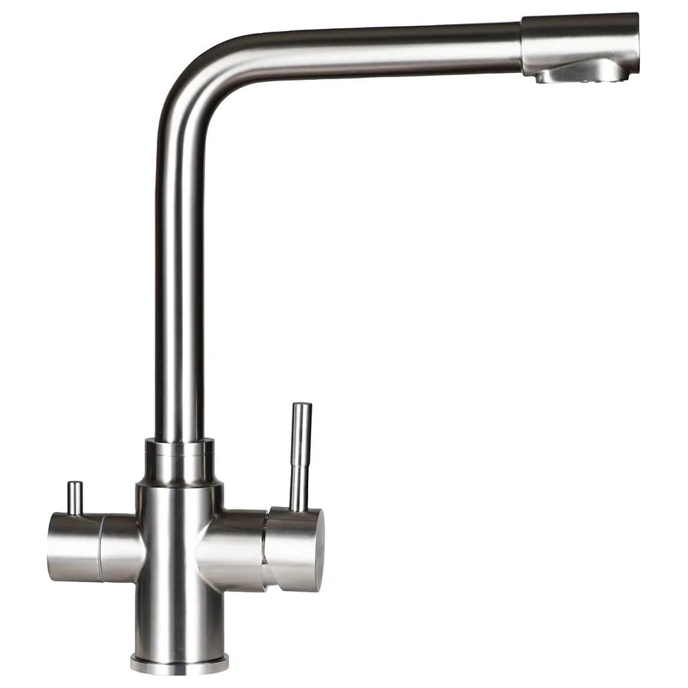 Кухонный смеситель WISENT нержавеющая сталь, с подводкой питьевой воды ...