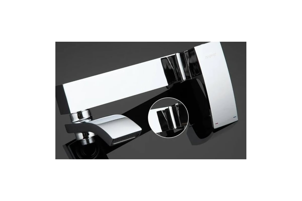 Смеситель для ванны Gappo 35к G3207 хром 544151 - выгодная цена, отзывы, характеристики, фото ...