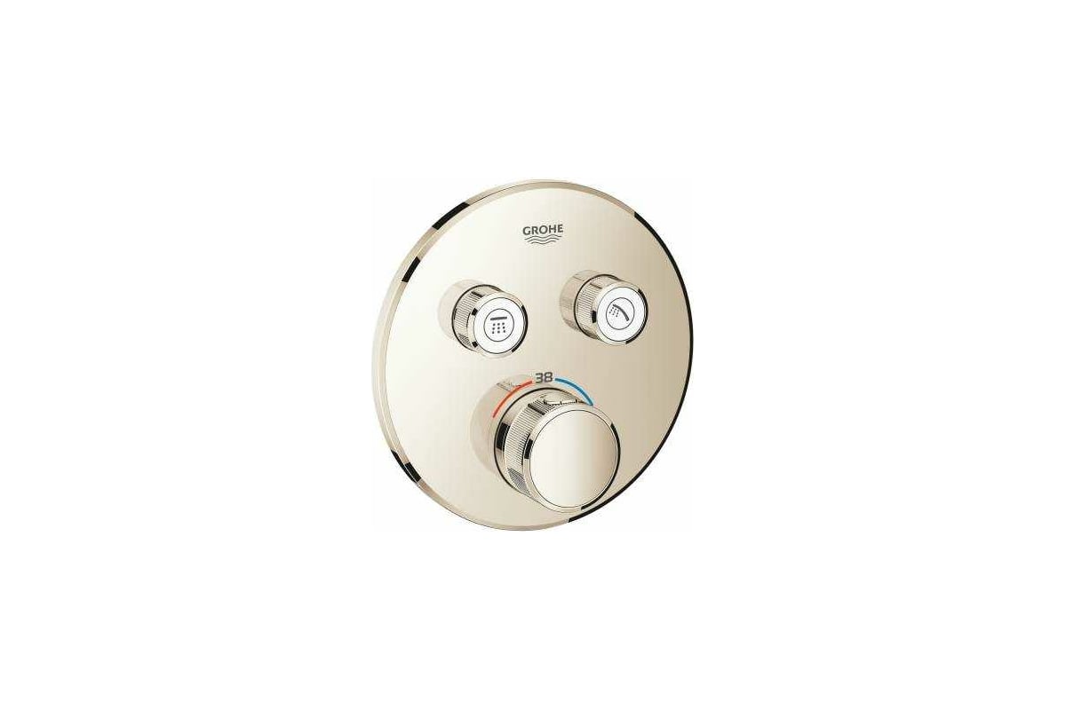 Термостат для ванны/душа GROHE Grohtherm SmartControl никель глянец ...