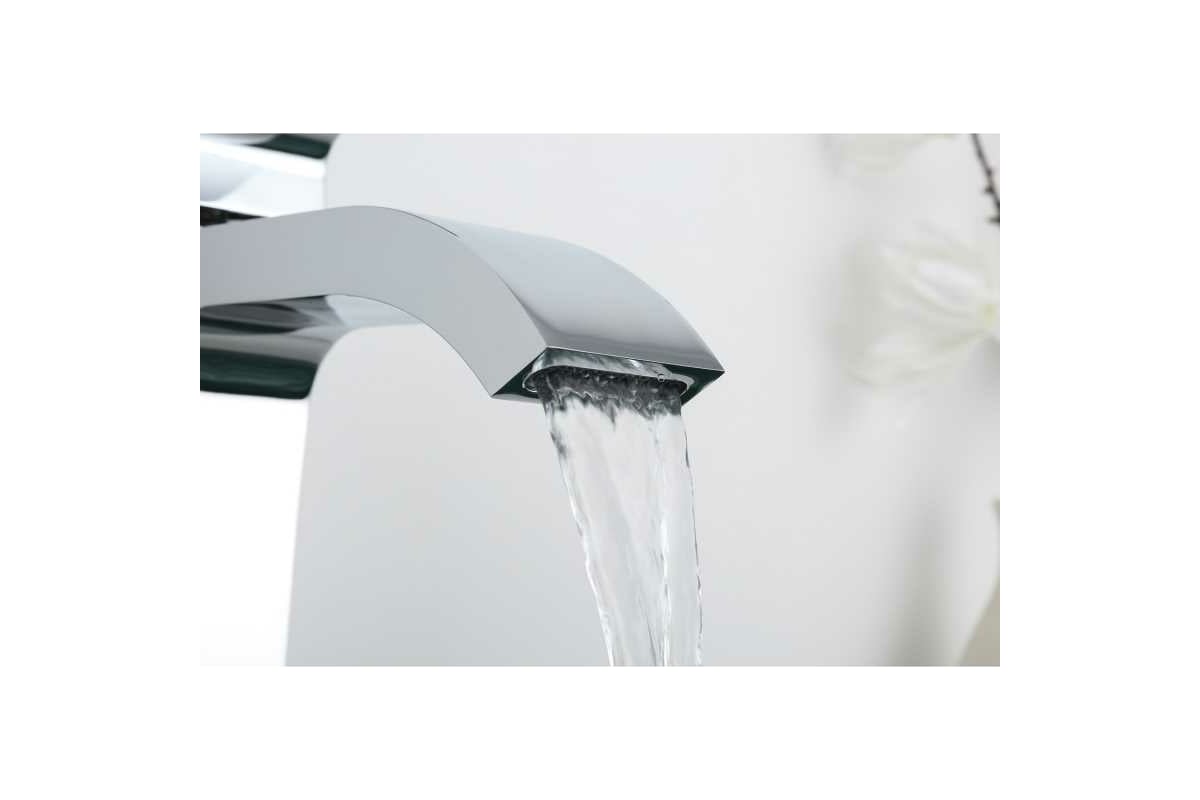 Смеситель для умывальника Gappo G1007-81 высокий, литой, п/гайку, хром, картридж 35 549457 ...