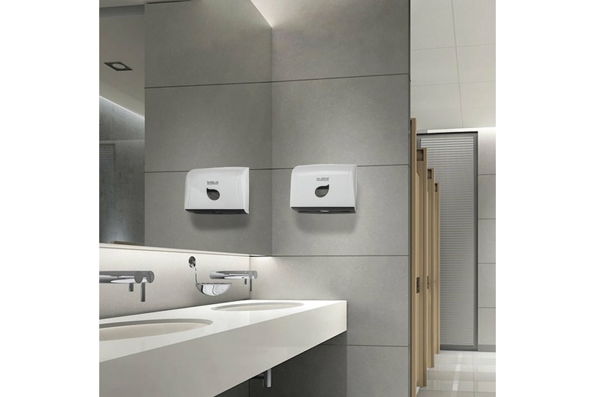 Диспенсер для полотенец LAIMA PROFESSIONAL ECO система H3, V-сложения ...