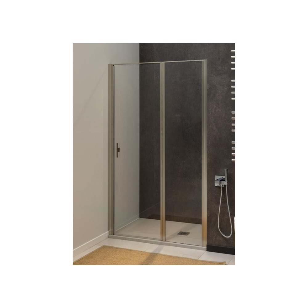 Душевая дверь ALLEN BRAU PRIORITY Optiwhite Easyclean серебро браш 3. ...