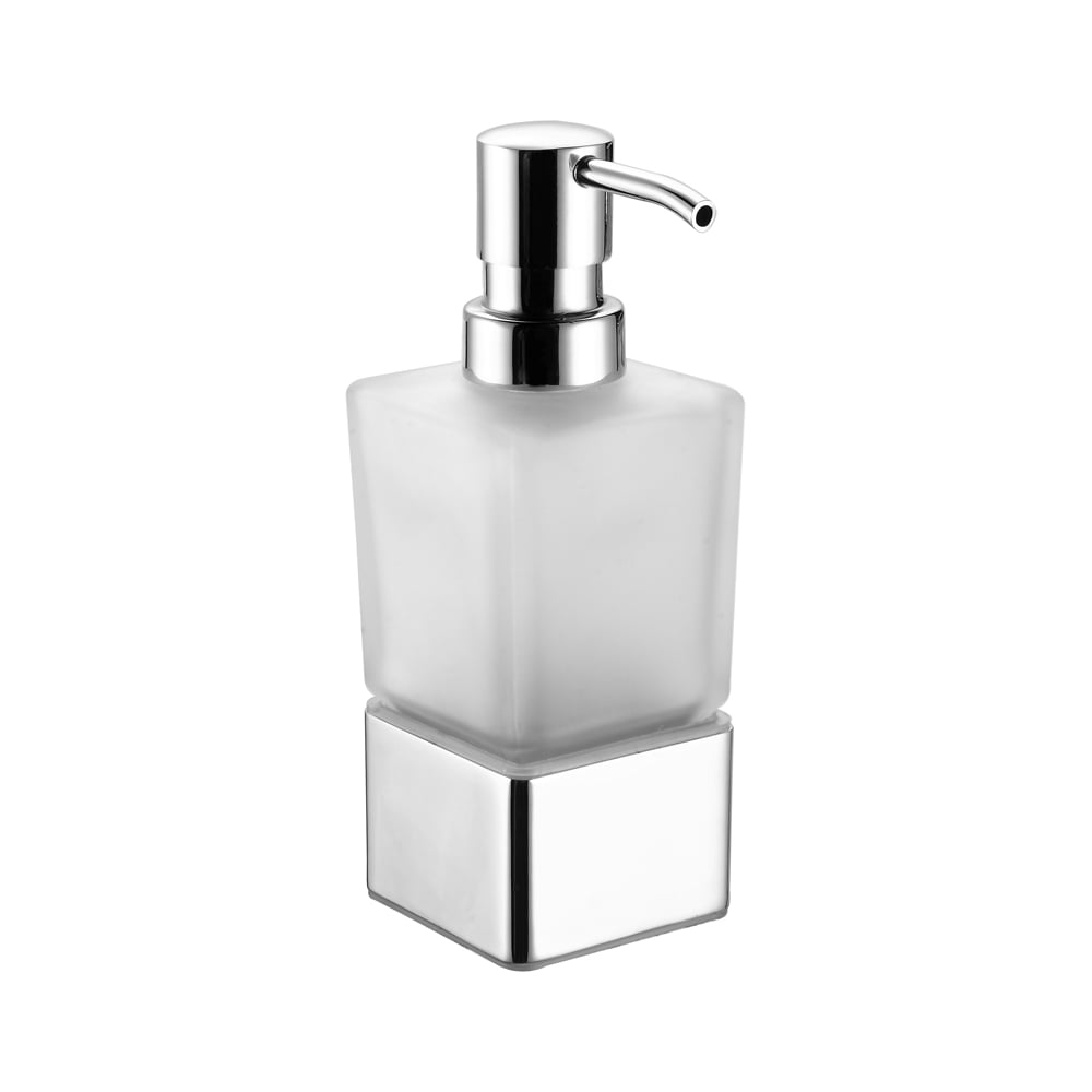 Дозатор жидкого мыла стеклянный настольный Azario RINA AZ-130C ...