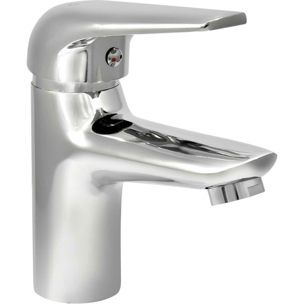 Смеситель для умывальника Juguni с литым изливом, картридж 35 мм, подводка, гайка 0402.129 ...