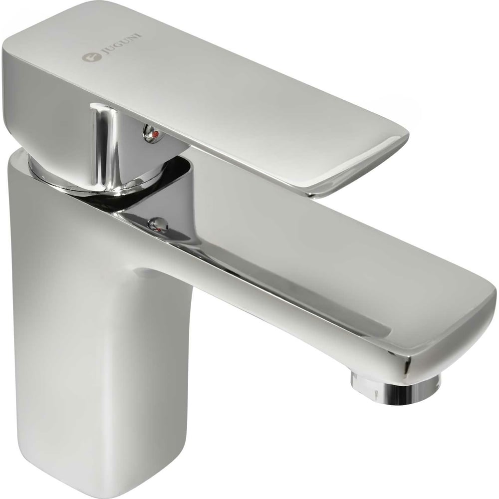 Смеситель для умывальника Juguni с литым изливом, картридж 35 мм, подводка, гайка 0402.133 ...