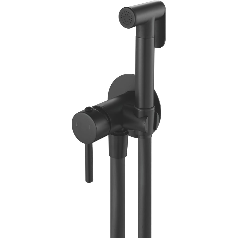 Гигиенический душ SHEVANIK со смесителем, черный S147H - выгодная цена, отзывы, характеристики ...