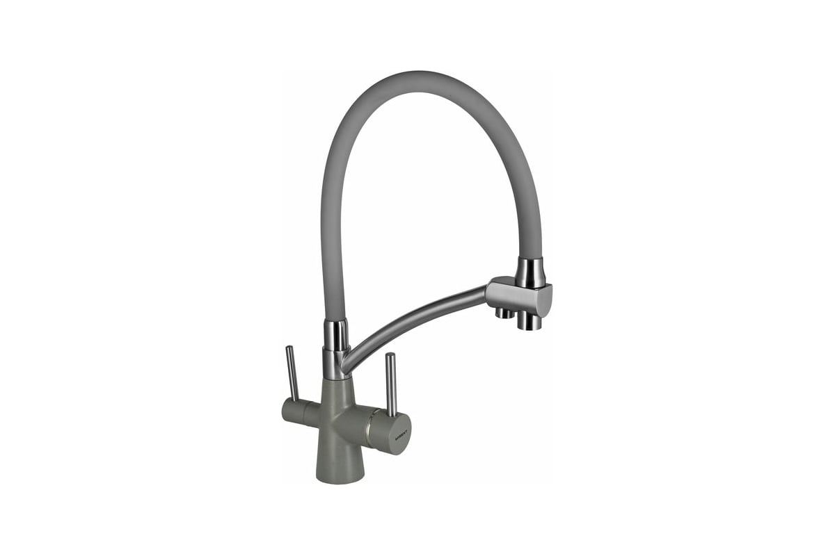 Кухонный смеситель WISENT с подводкой питьевой воды (Грей) W4855-29-9 ...