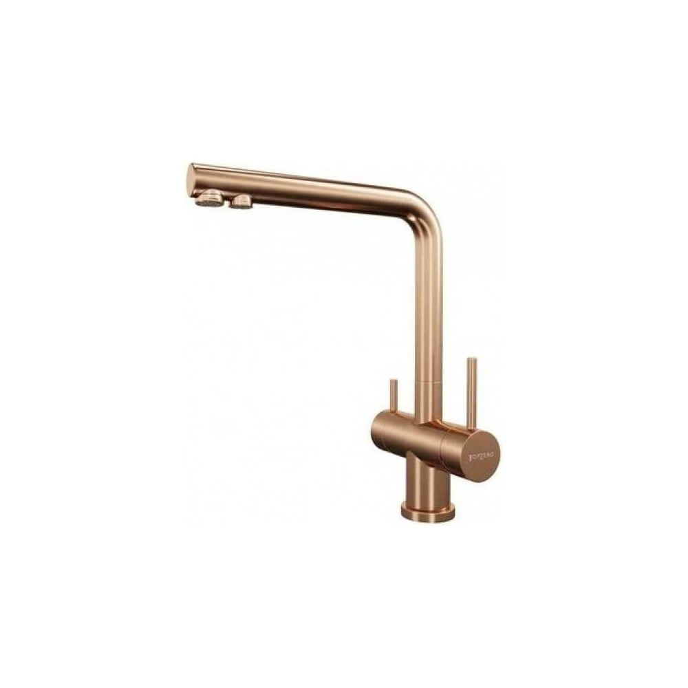 Смеситель для кухни под фильтр TOPZERO медь TPZ 301 GOLD ROSE ...