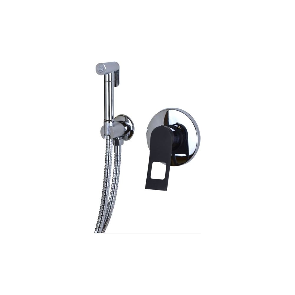 Комплект гигиенического душа BRONZE DE LUXE ELEMENT встраиваемый (хром ...