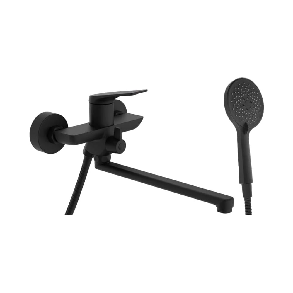 Смеситель для ванны Haiba длинный излив HB22816-7 00313687 - выгодная цена, отзывы ...