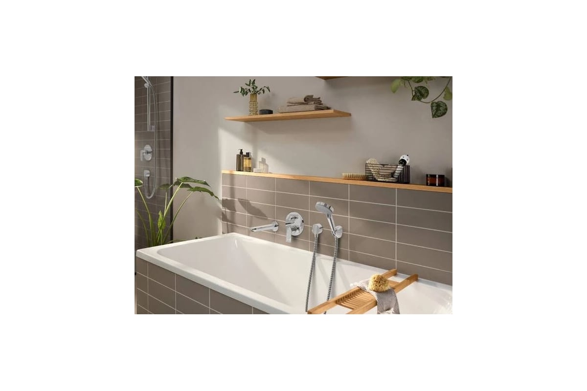 Внешняя часть смесителя для ванны Hansgrohe Rebris e 72468000 ...