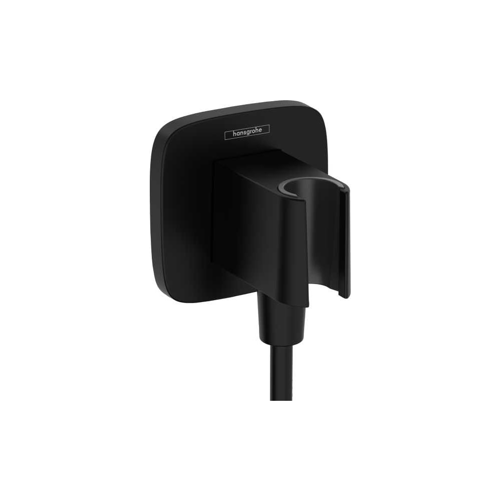 Шланговое подсоединение Hansgrohe Fixfit q матовый черный 26887670 ...