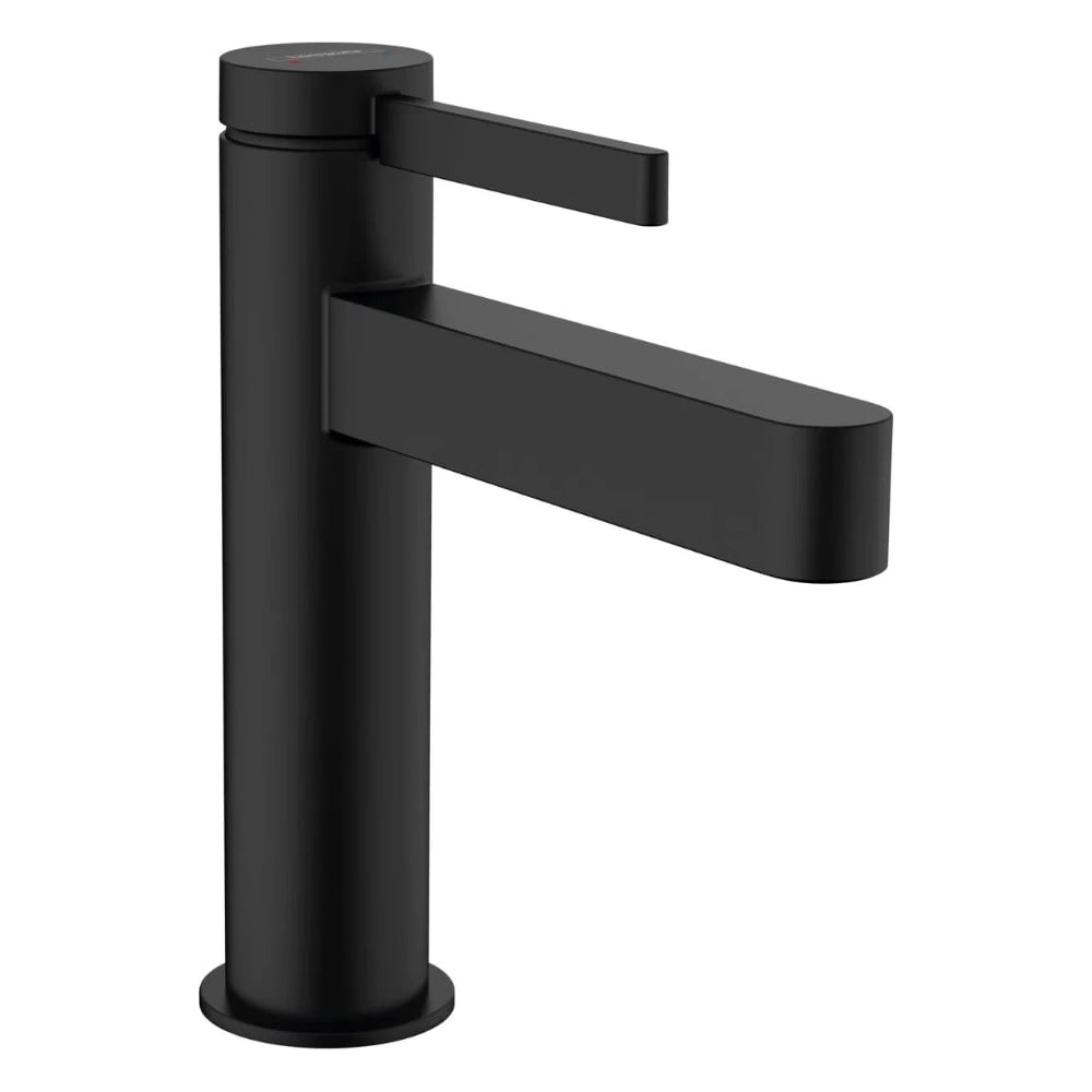 Смеситель для раковины Hansgrohe Finoris 110 матовый черный 76020670 ...