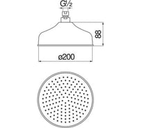 Верхний душ - купить по выгодной цене от 108 рублей, подбор по отзывам ...