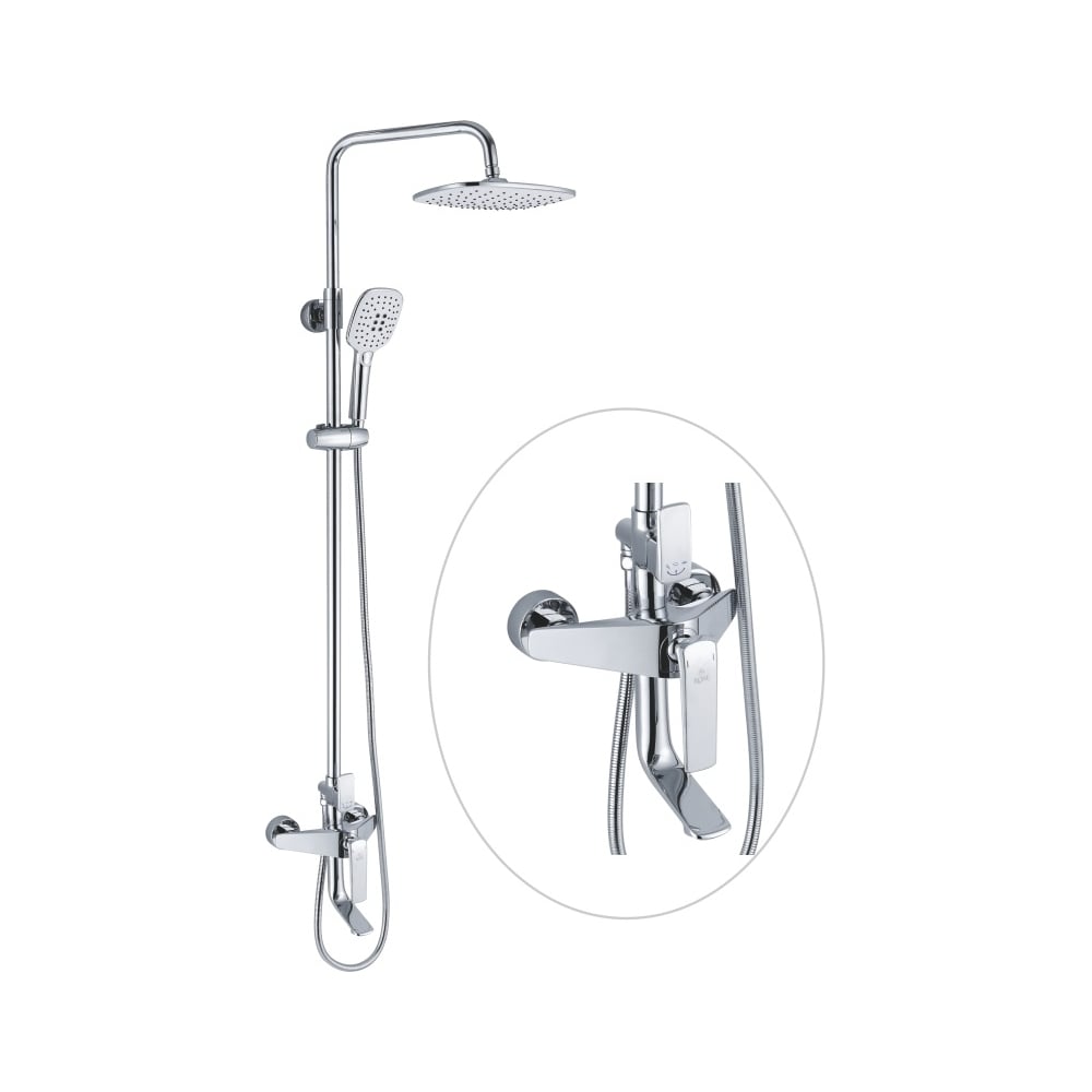 Душевая система Rose R1336 - выгодная цена, отзывы, характеристики ...