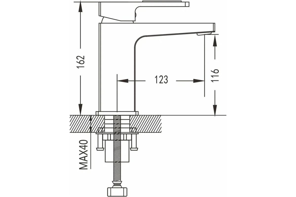 Смеситель для раковины Shevanik S9001 - выгодная цена, отзывы, характеристики, фото - купить в ...