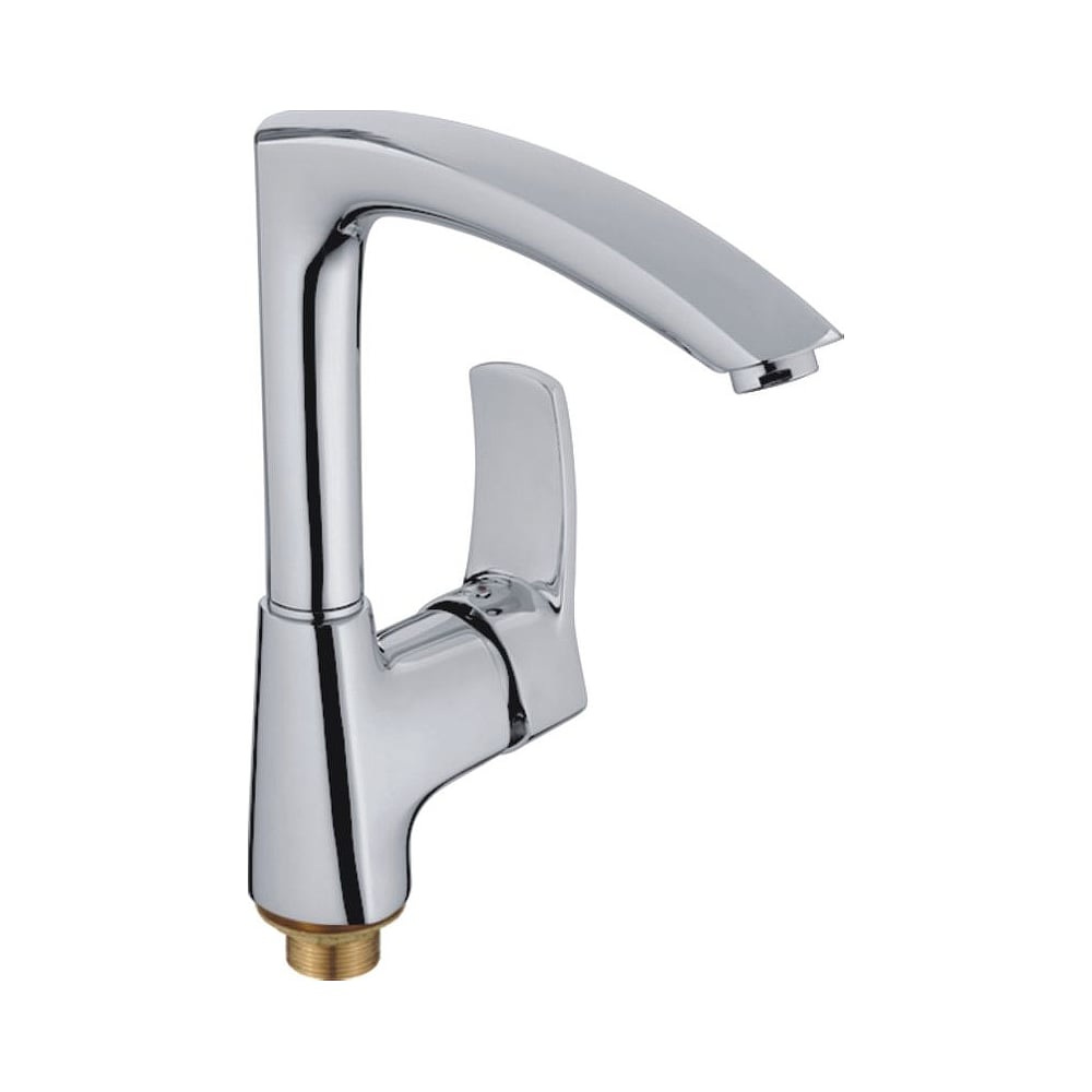 Смеситель для кухни Haiba с гайкой, хром HB4070 - выгодная цена, отзывы, характеристики, фото ...