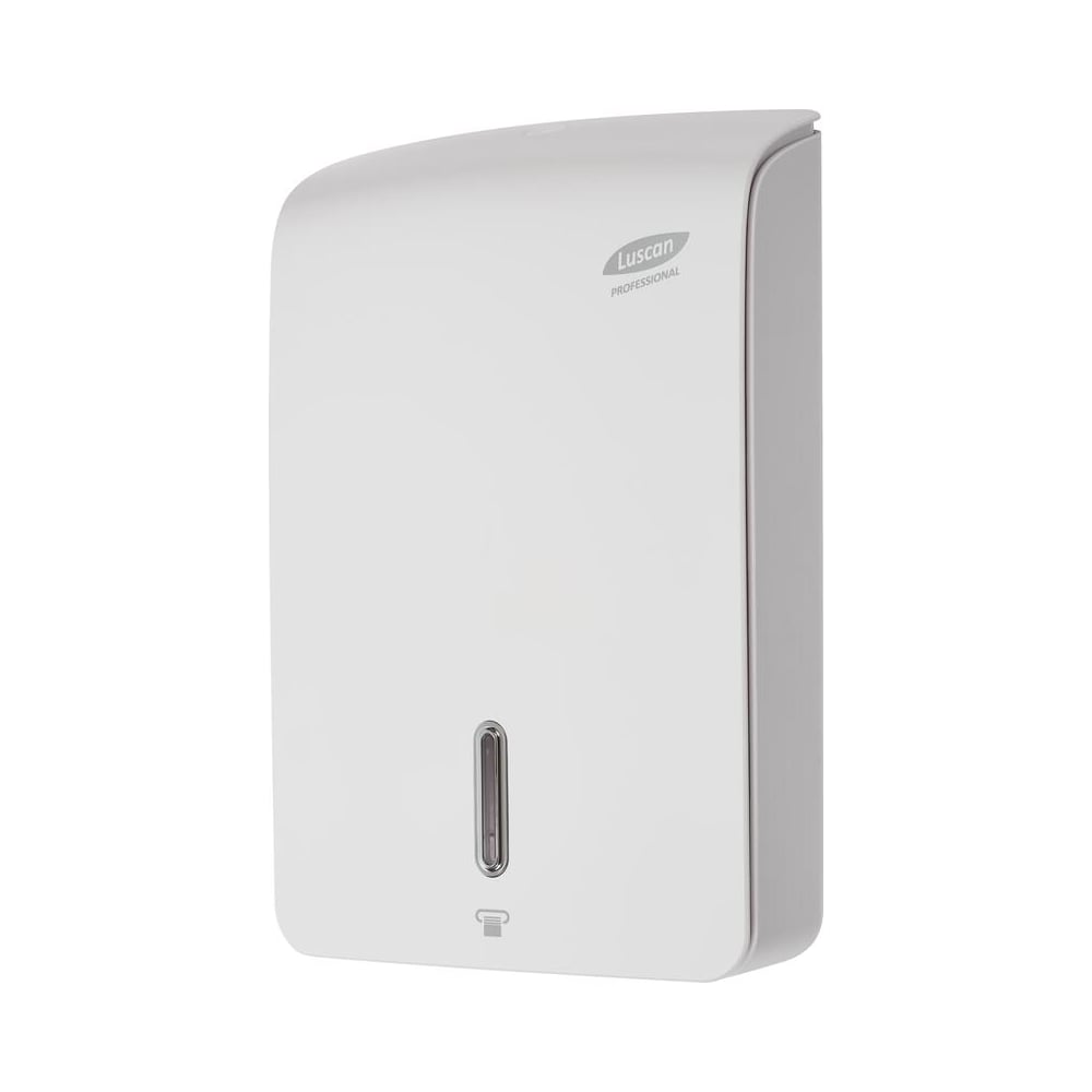 Диспенсер для листовых полотенец Luscan Professional prof etalon z-сложение, maxi, белый 151061 ...