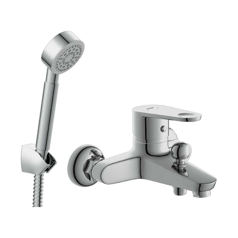 Комплект для ванной Cersanit 2 в 1: смеситель и душевой гарнитур cari ...