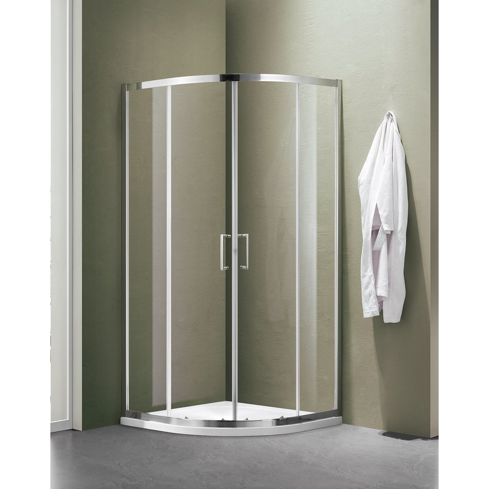 Душевое ограждение SANTREK AQUA Lea-R-900-C-Chrome 900х900х1850 мм ...