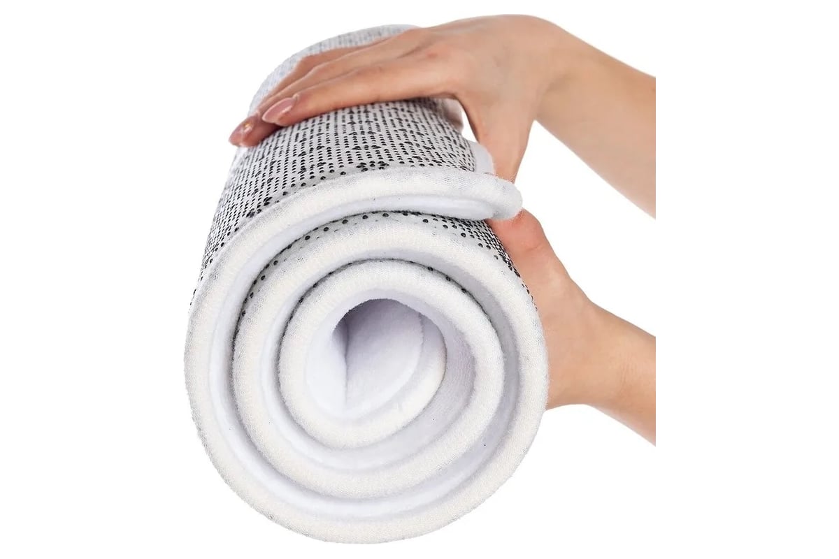 Коврик для ванной комнаты и туалета противоскользящий JOYARTY "Ароматное купание" 60х100 см bath ...