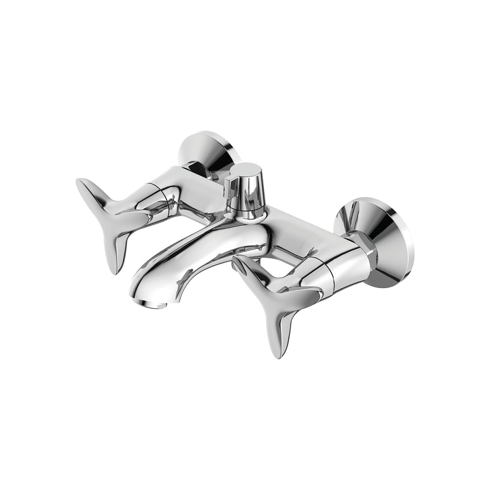 Смеситель для ванны IDDIS Copter COPSB02i02WA с керамическим дивертором ...