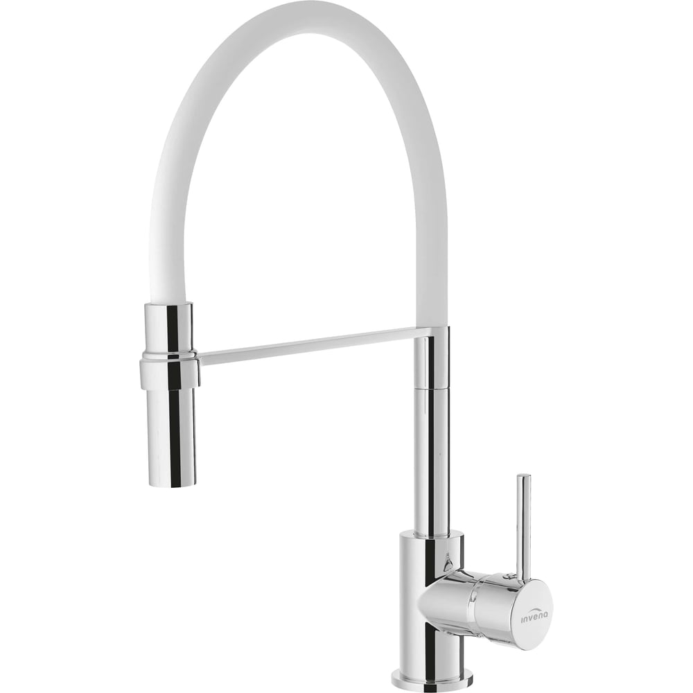 Смеситель для кухонной мойки INVENA KAMELEON белый BZ-29-L02-C 204 ...