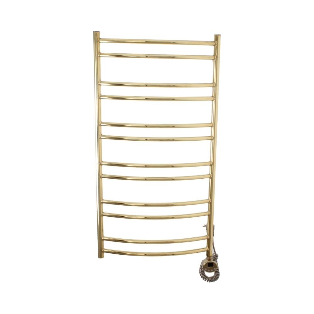 Электрический полотенцесушитель Domoterm Калипсо П12 500x1000 ER золото ...